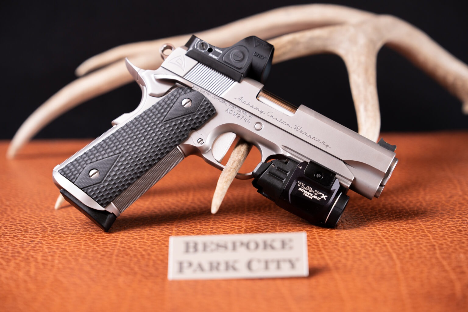 Alchemy Custom Weaponry Quantico Commander 45 ACP - Bespoke Park City